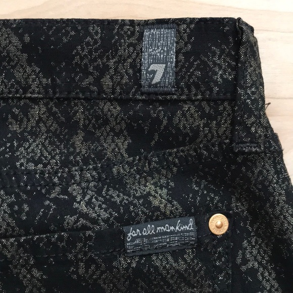 7 For All Mankind | Jeans | 7fam Snake Pattern Jeans | Poshmark